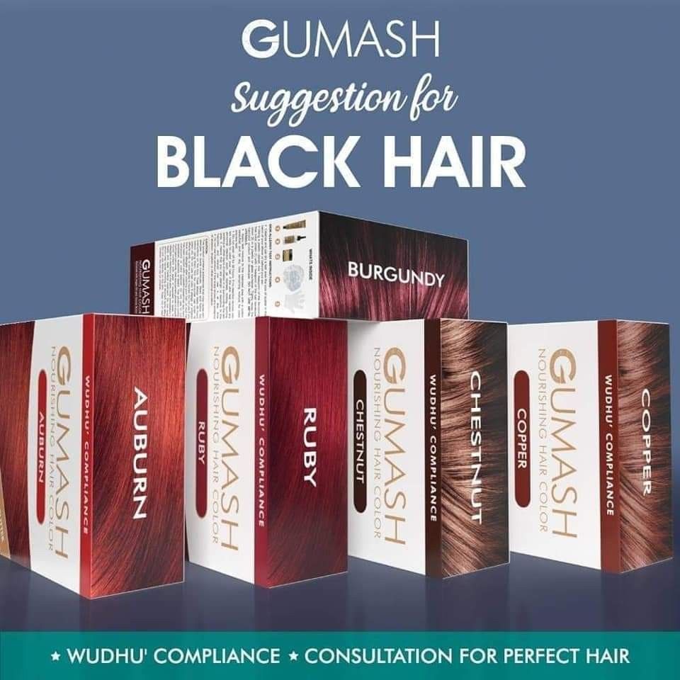 HALAL HAIR DYE / GUMASH HAIR DYE / HAIR COLOUR / WUDHU COMPLIANCE HAIR COLOUR, Beauty & Personal ...