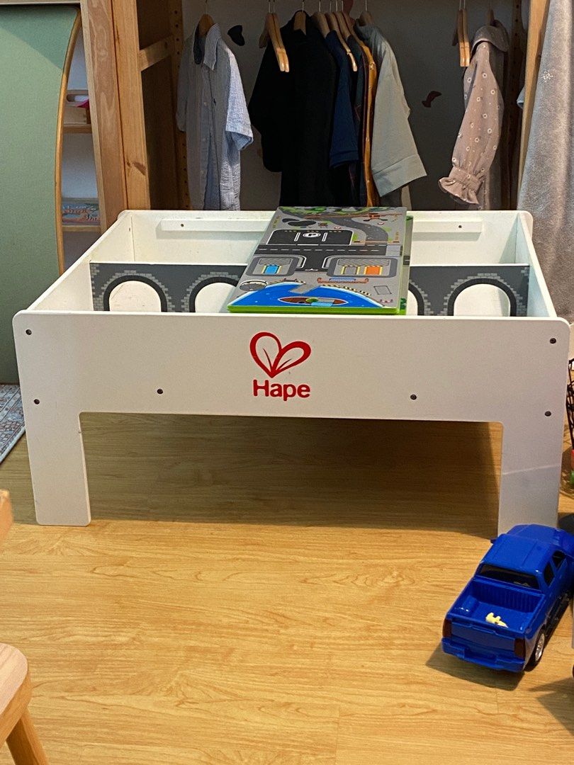 Hape Train Table, Hobbies & Toys, Toys & Games on Carousell