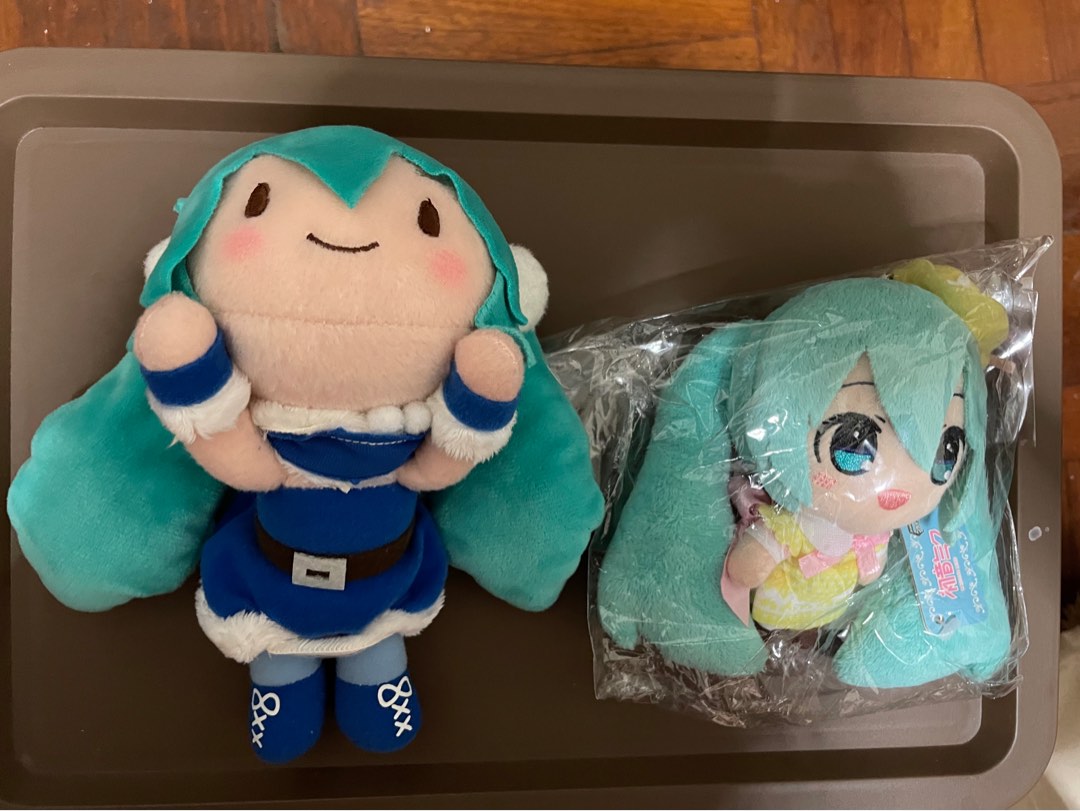 Hatsune Miku Plush Stuffed Toy Sega, Hobbies & Toys, Toys & Games on ...