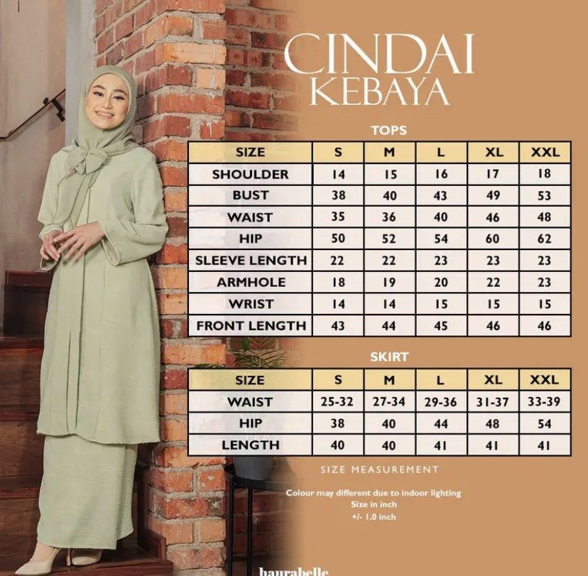 Plus size haurabelle cindai, Women's Fashion, Muslimah Fashion, Baju ...