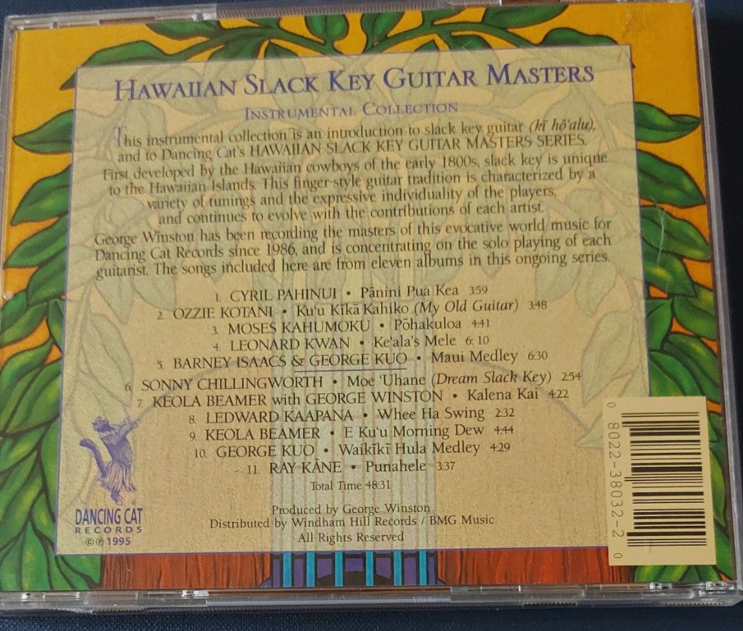 Hawaiian Slack Key Guitar, 興趣及遊戲, 音樂、樂器 & 配件, 音樂與媒體 - CD 及 DVD - Carousell