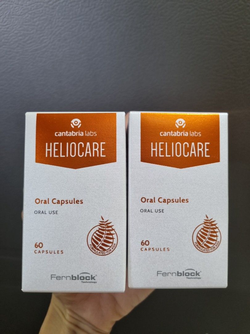Heliocare fernblock oral capsules(for Asian skin) #oral sunblock ...