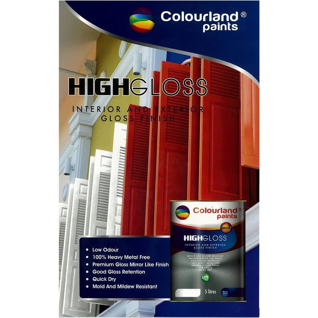 High Gloss Colourland Paints, Furniture & Home Living, Home Decor ...