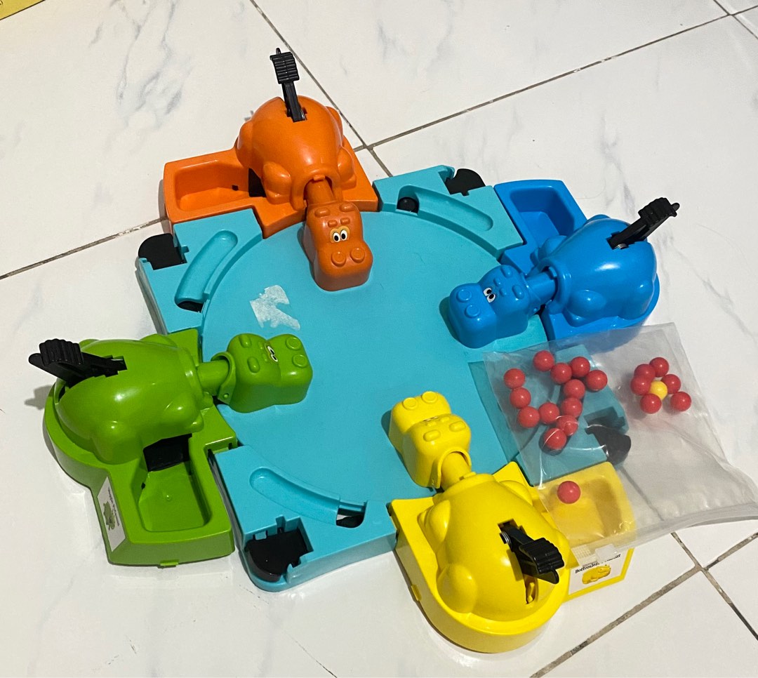 Hungry Hippo Game with balls on Carousell