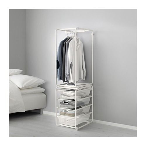 IKEA ALGOT Shelves Drawers Storage, Hanger, Cabinet, Furniture & Home ...