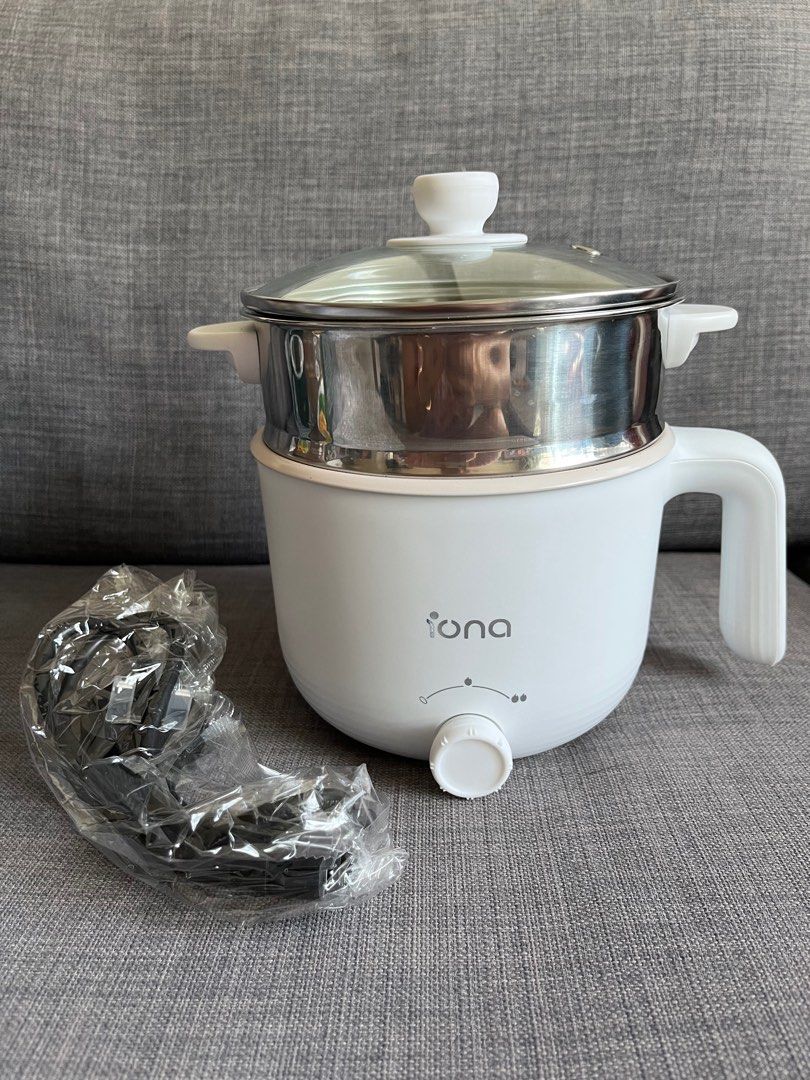 Iona 1.2L Mini Multi Cooker White, TV & Home Appliances, Kitchen ...