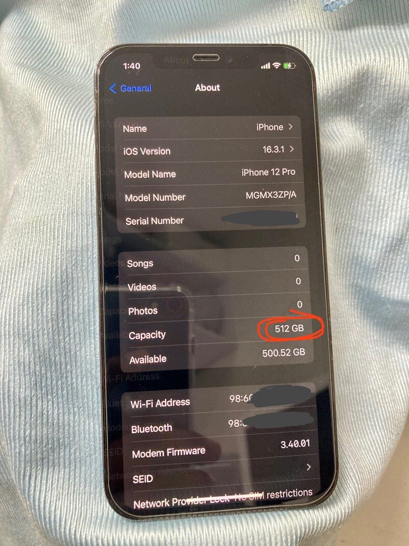 iPhone 12 Pro Dual Physical Sim 512GB, Mobile Phones & Gadgets, Mobile ...