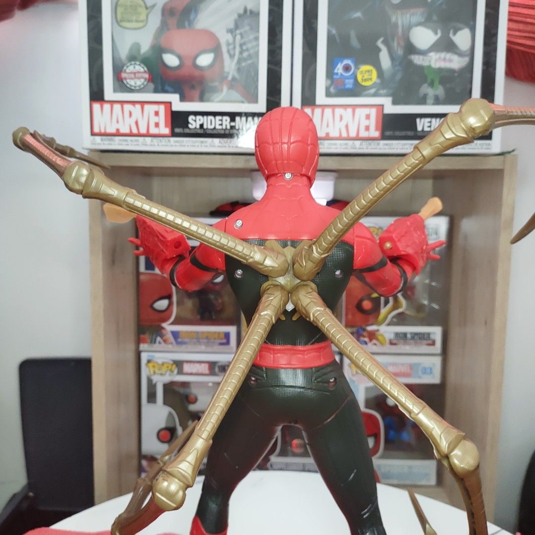 IRON SPIDER-MAN 13" Interchangeable suits and masks., Hobbies & Toys ...