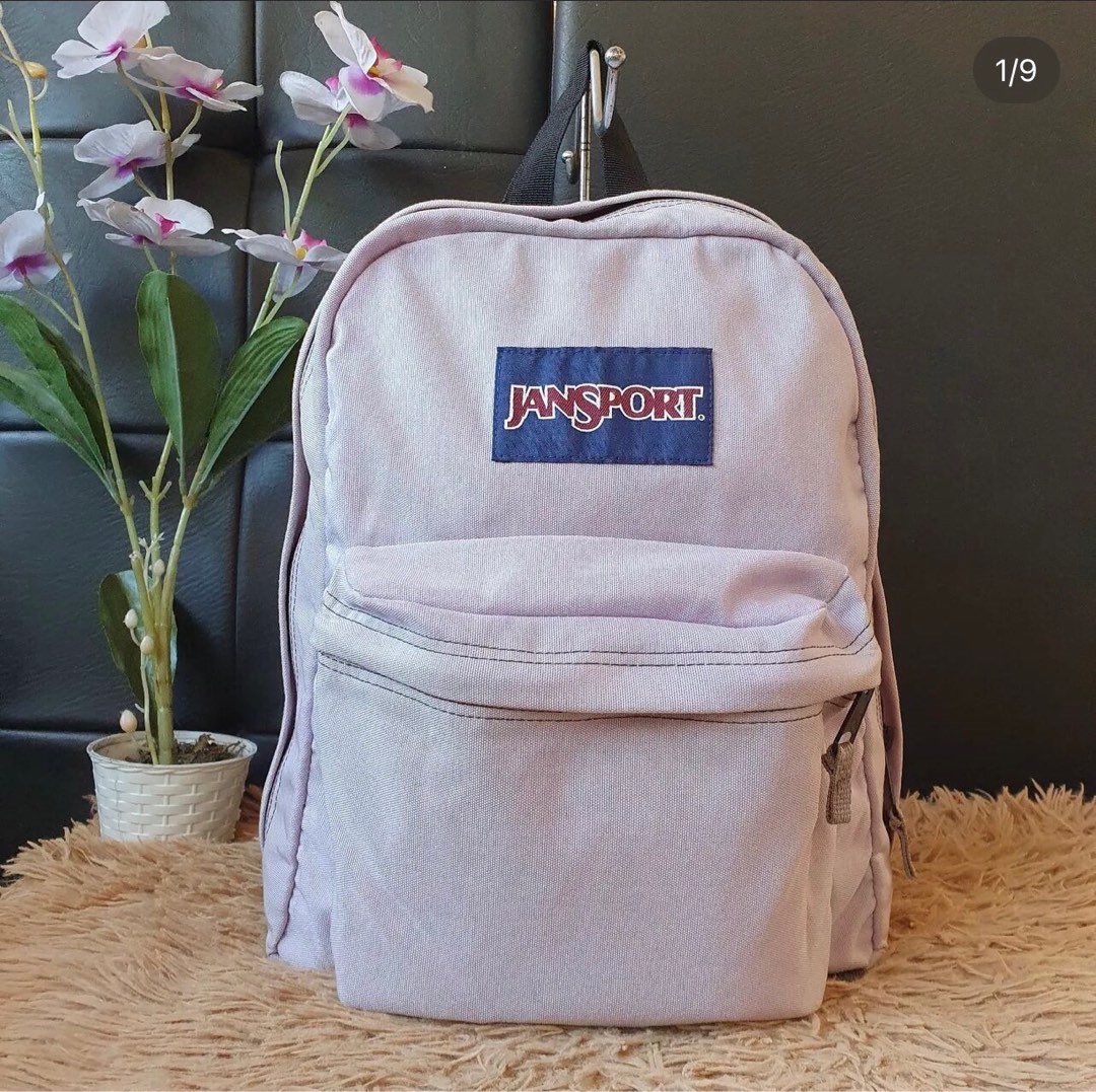Jansport Lavender Backpack on Carousell