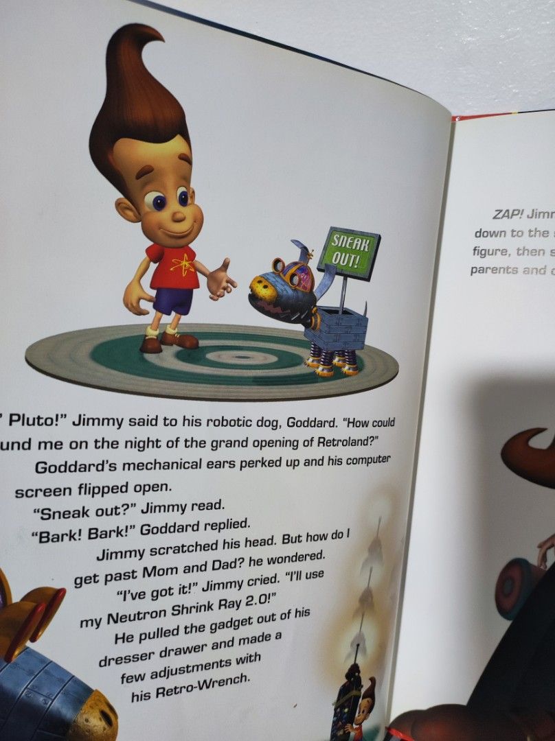 Jimmy neutron boy genius vintage nickelodeon on Carousell