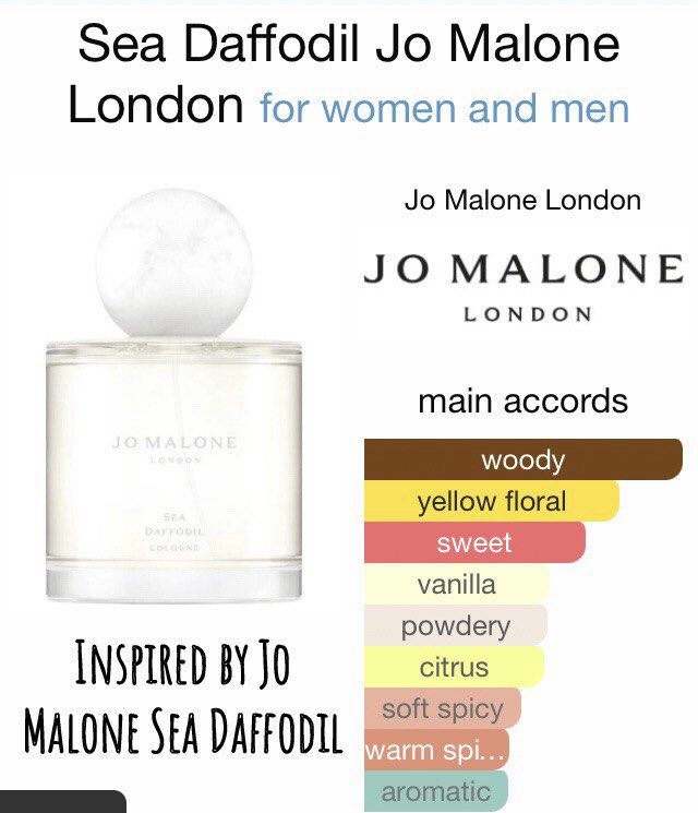 JO MALONE SEA DAFFODIL EDP 10 ml, Beauty & Personal Care, Fragrance ...