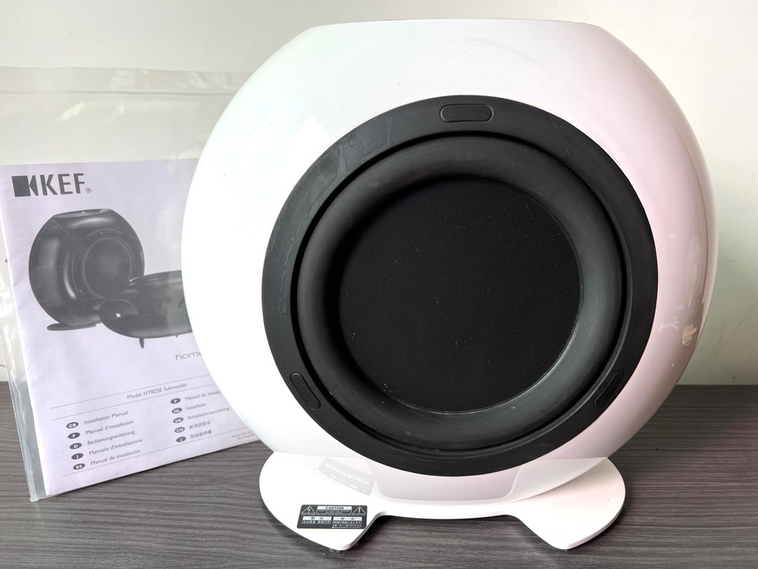 KEF HTB2SE Subwoofer 低音喇叭, 音響器材, Soundbar、揚聲器、藍牙喇叭、耳擴 - Carousell