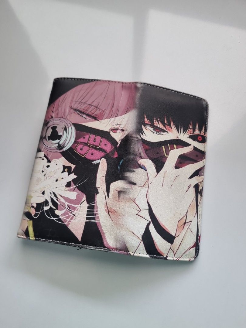 Ken kaneki Anime Long Wallet, Men's Fashion, Watches & Accessories ...