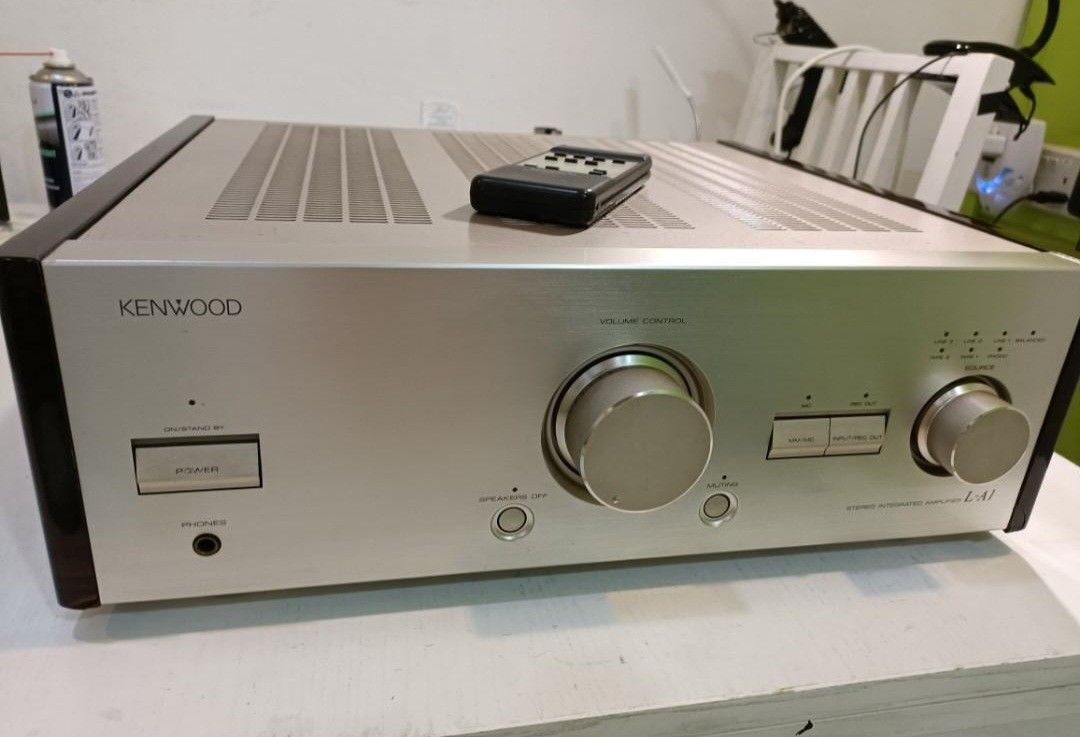 Kenwood LA1 integrated amplifier by accuphase, Audio, Soundbars ...