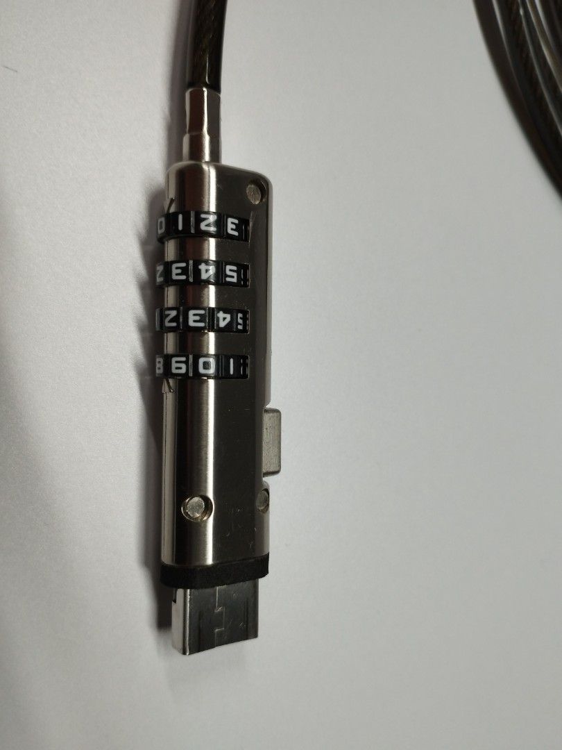 Laptop Lock Via USB Port, Furniture & Home Living, Security & Locks ...