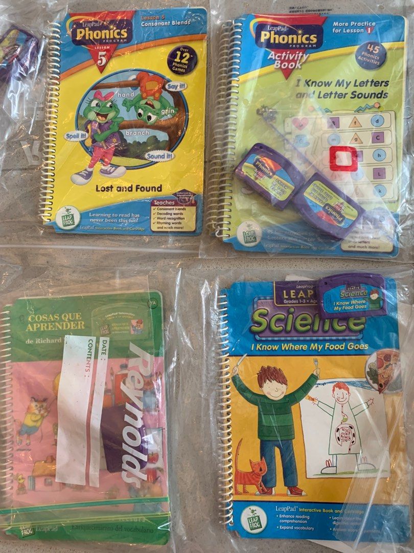 Leapfrog (Phonics, Science, Reading, stories etc), Hobbies & Toys ...