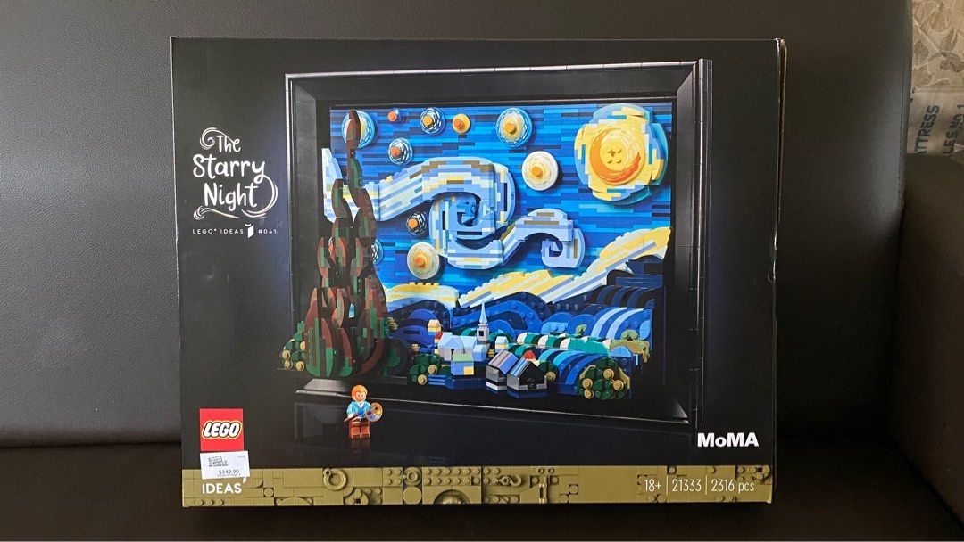LEGO X Van Gogh The Starry Night, Hobbies & Toys, Toys & Games on Carousell
