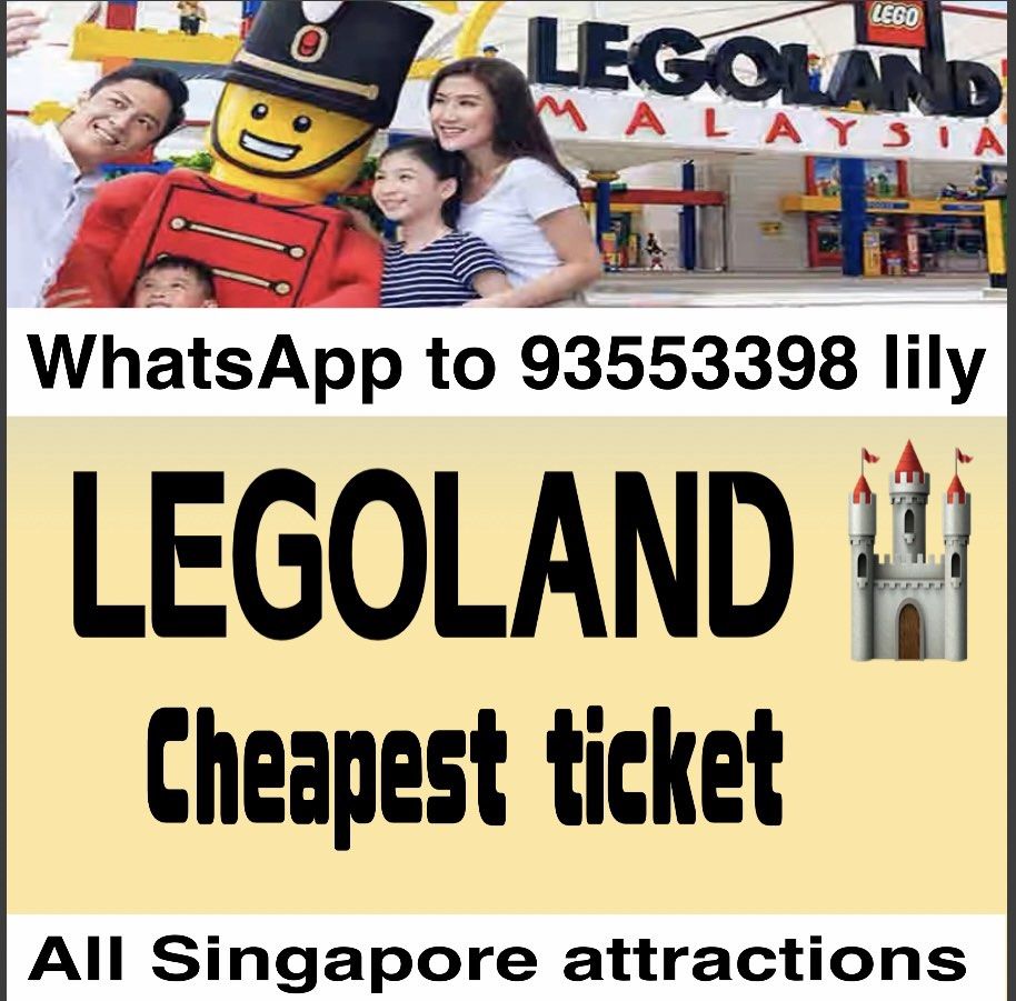 legoland Theme park sea life water park, Tickets & Vouchers, Local ...