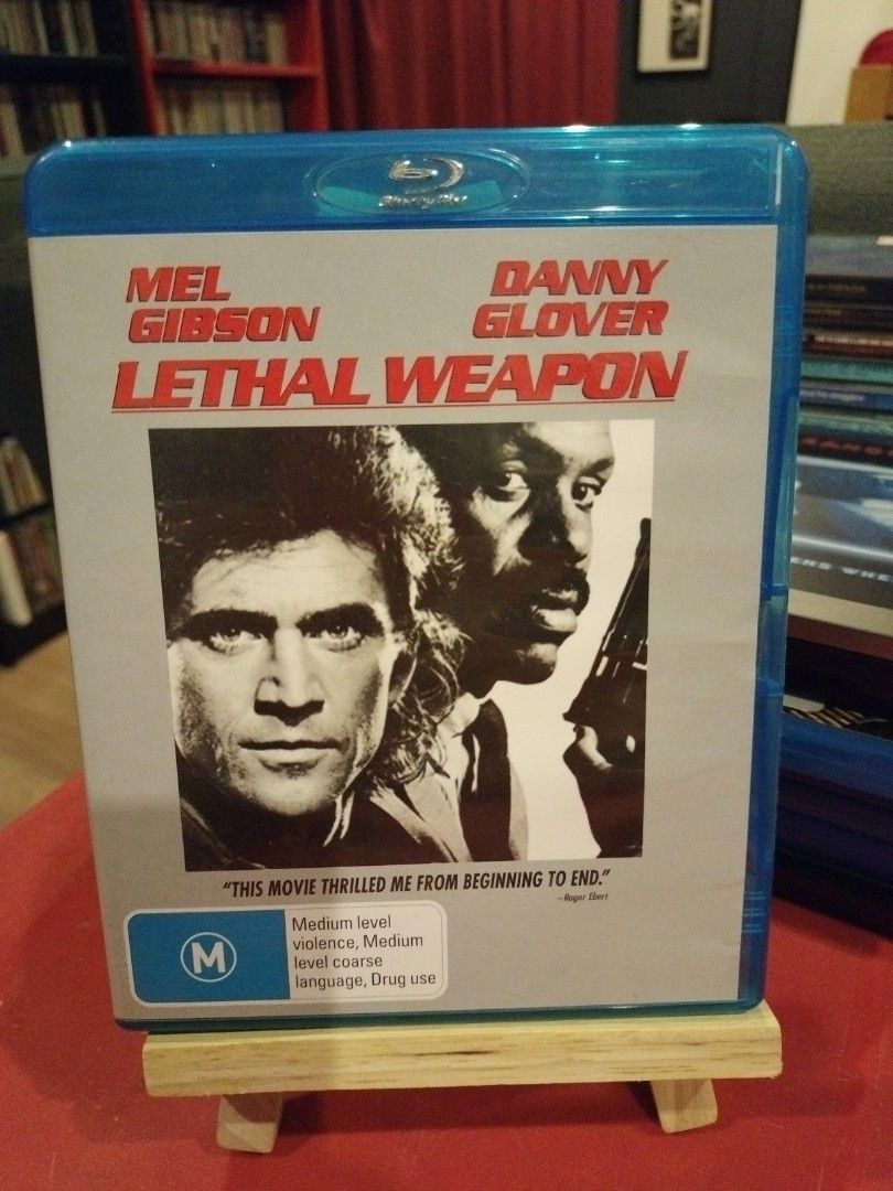 Lethal Weapon starring Mel Gibson original blu-ray, Hobbies & Toys ...