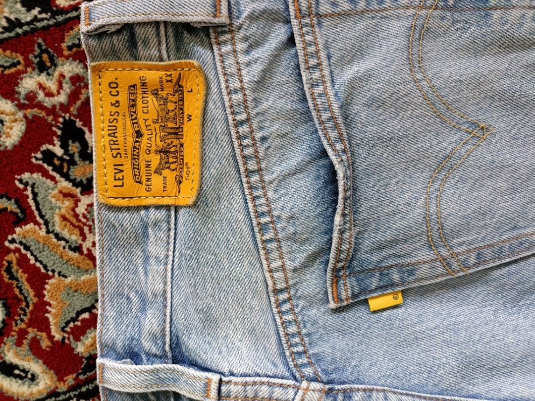 Levi x snoopy 501 jeans, Women's Fashion, Bottoms, Jeans & Leggings on ...