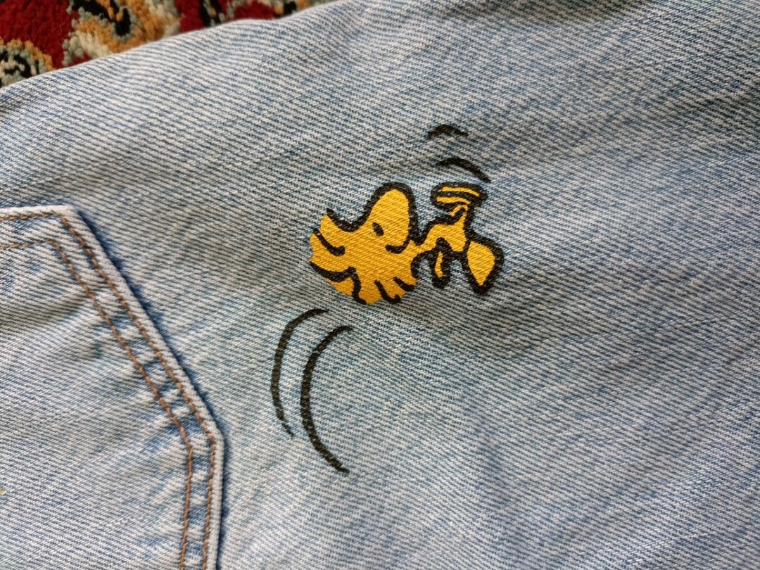 Levi x snoopy 501 jeans, Women's Fashion, Bottoms, Jeans & Leggings on ...