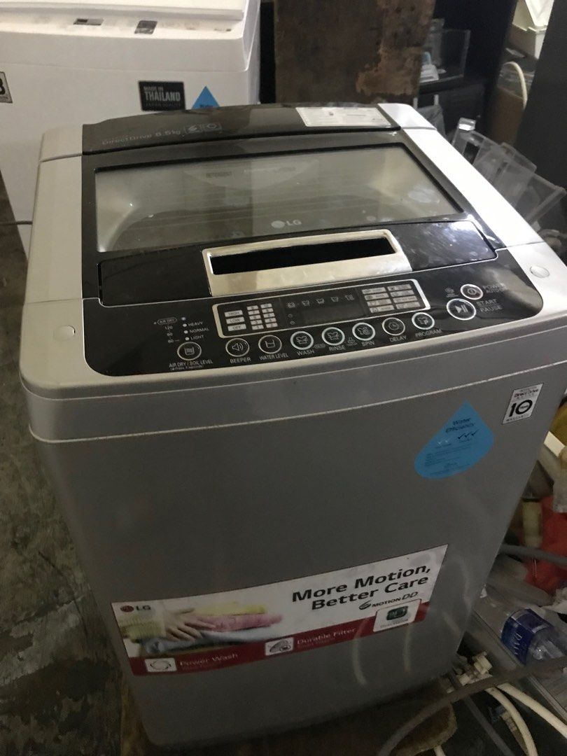 LG 8.5kg washing machine / washer, TV & Home Appliances, Washing ...