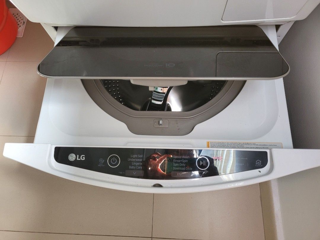 LG washing machine (white Twin Washer), TV & Home Appliances, Washing ...