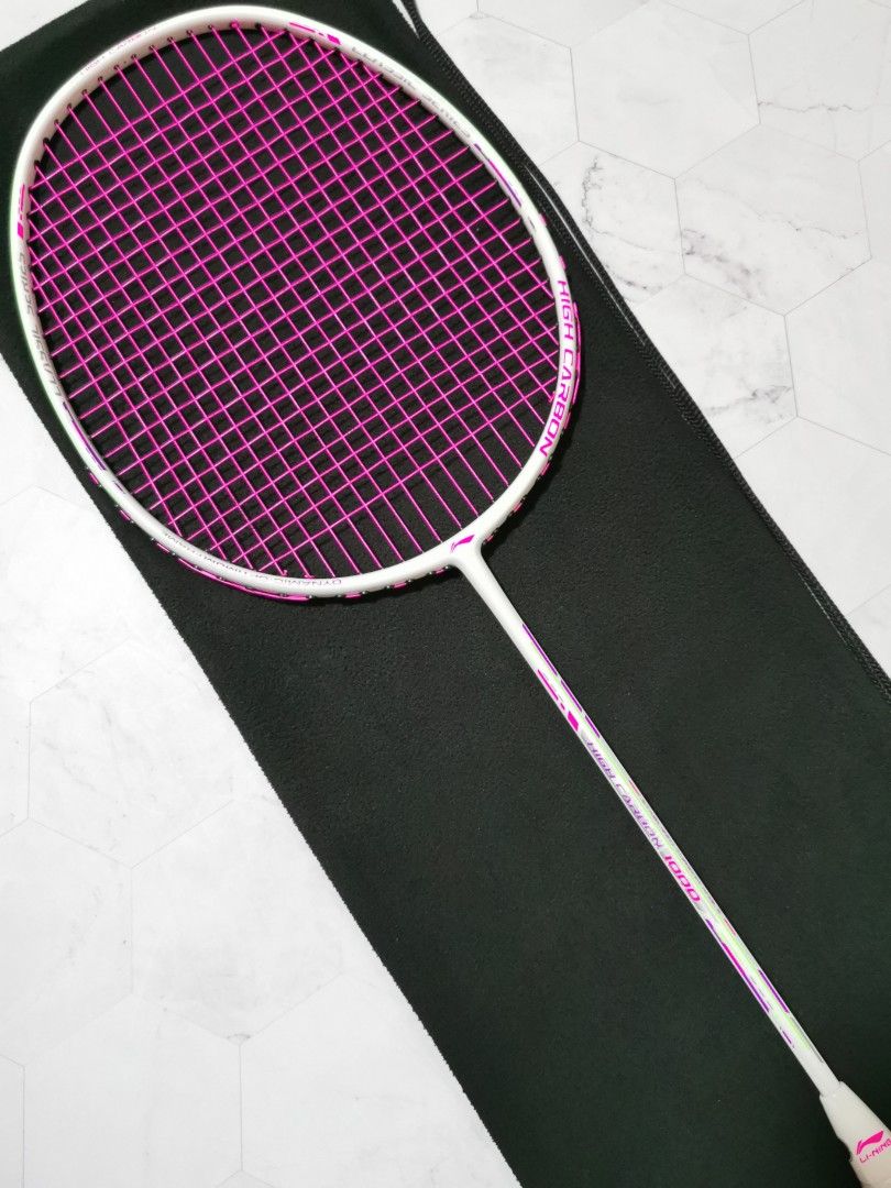 Li Ning LiNing HC 1000 High Carbon 1000 Badminton Racket with Li Ning ...