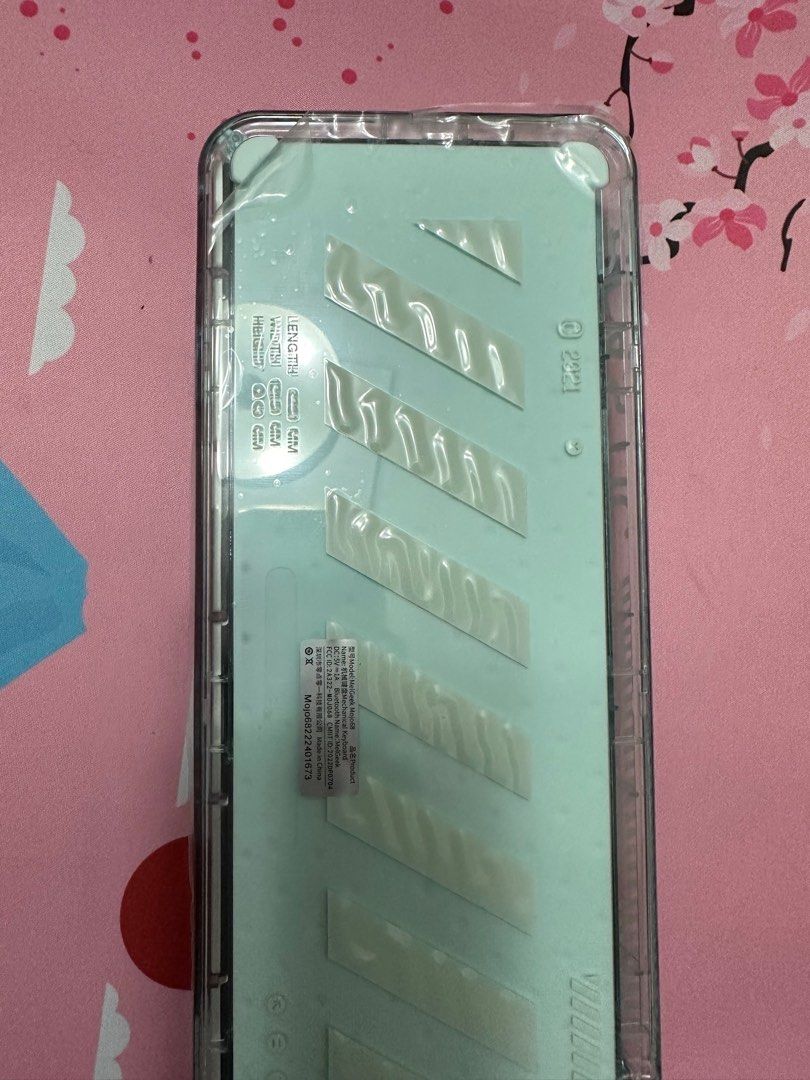 Like New MelGeek Mojo 68 Mojo68 Transparent Mechanical Keyboard ...