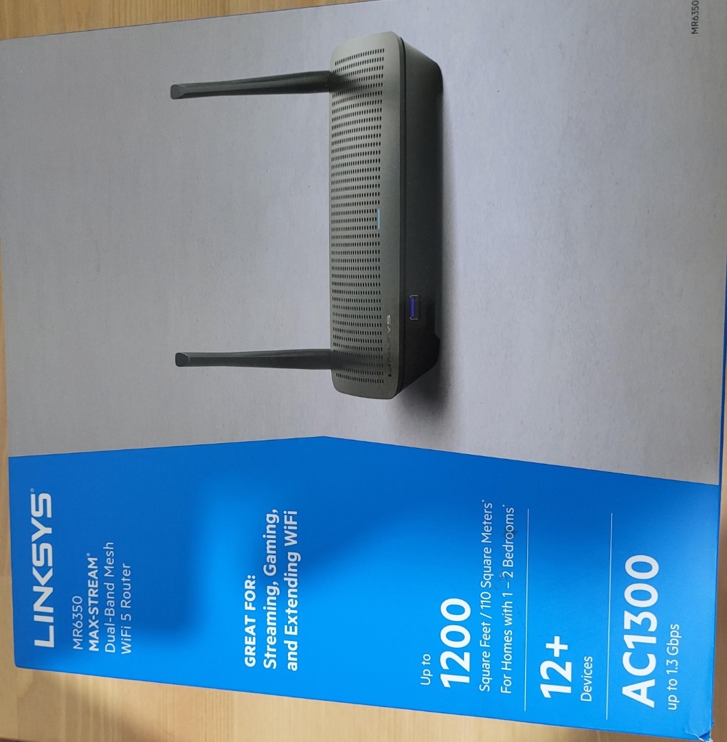 Linksys Dual Band Mesh Wifi 5 Router Computers And Tech Parts And Accessories Networking On Carousell