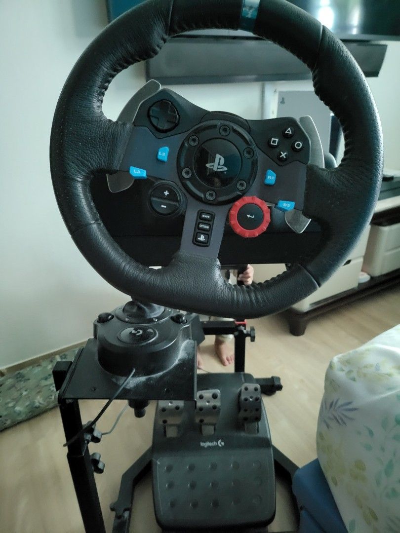 Logitech G29 Steering Wheel, Video Gaming, Gaming Accessories ...