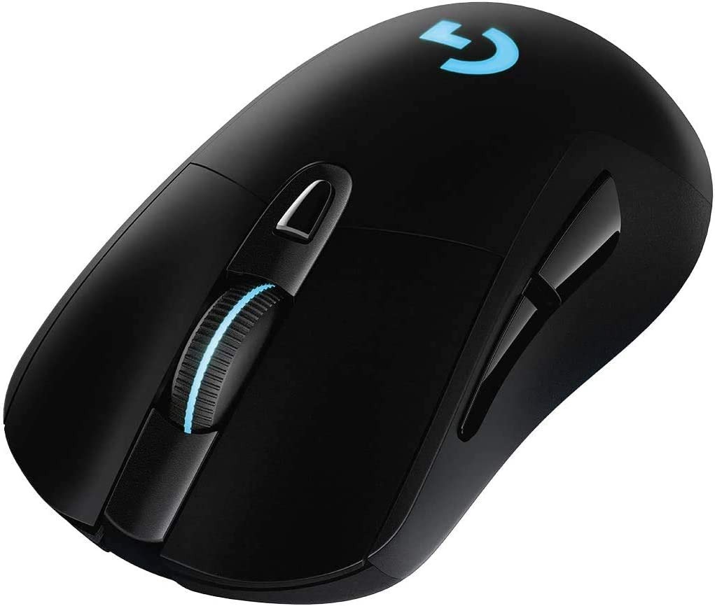 Logitech G703 LIGHTSPEED Wireless Gaming Mouse, HERO 25K Sensor, 25,600 ...