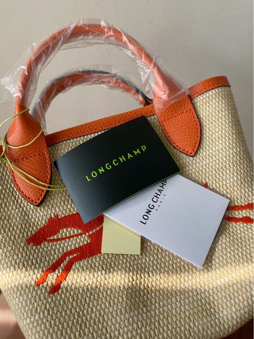 Longchamp Le Pliage Paris - Saint Tropez Bucket Bag in Orange | Cross ...