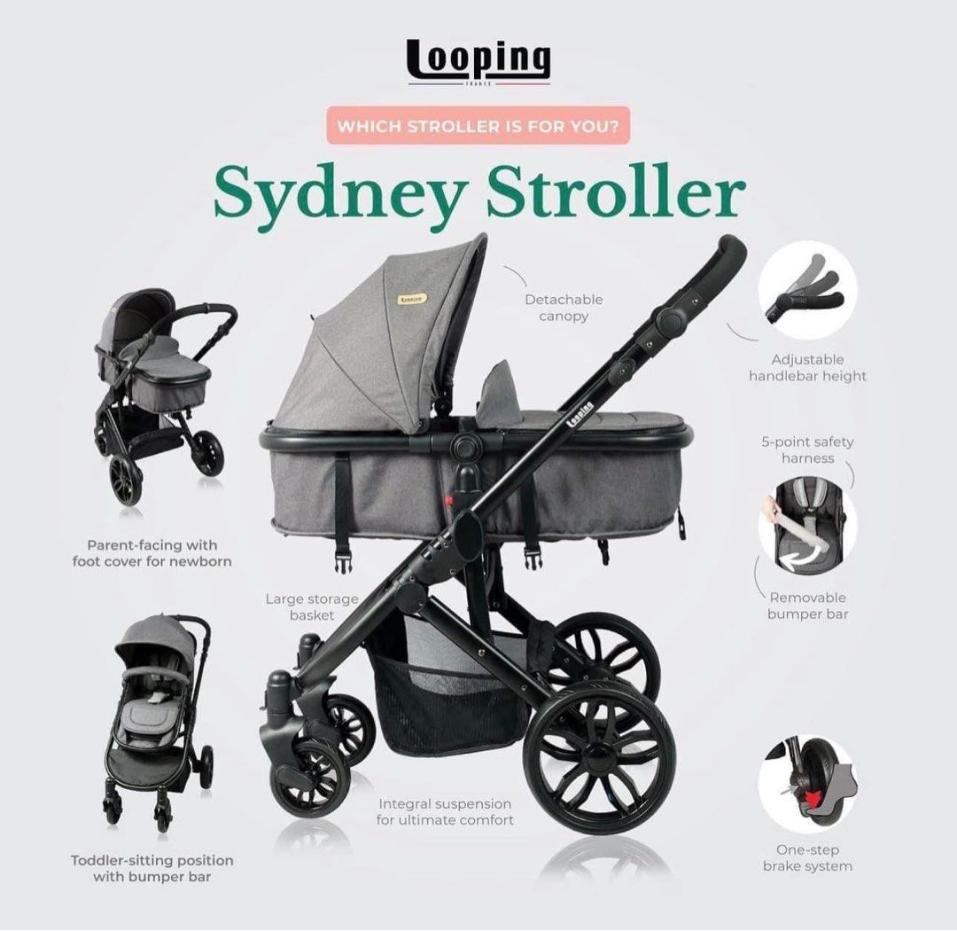 Looping Sydney Stroller, Babies & Kids, Going Out, Strollers on Carousell