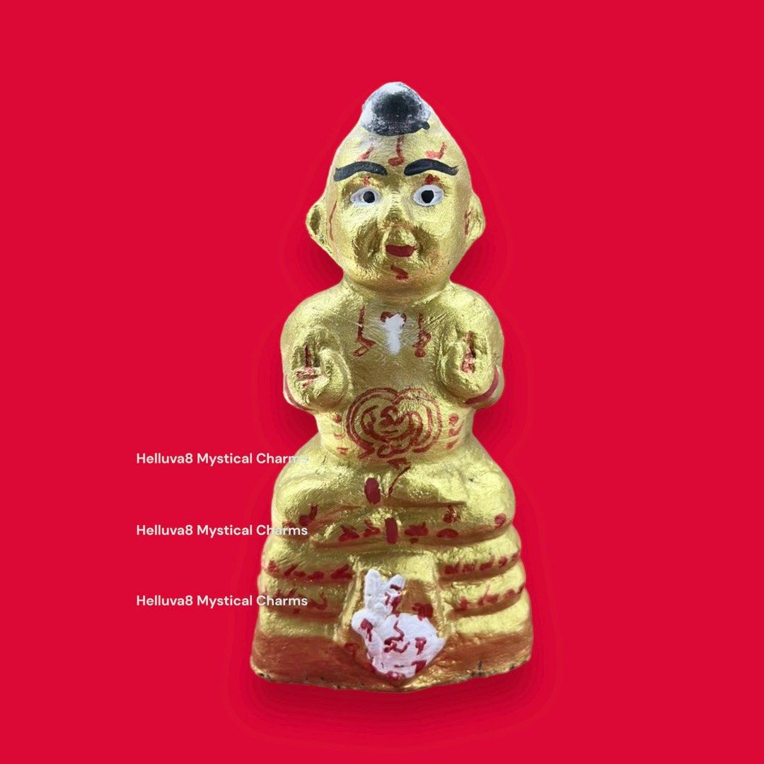 Lp Yeam Golden Boy Kumantong Wat Sam Ngam BE 2557 Kuman KMT Thai Bucha ...