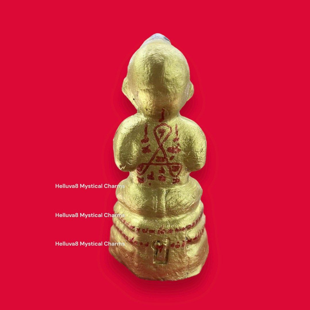 Lp Yeam Golden Boy Kumantong Wat Sam Ngam BE 2557 Kuman KMT Thai Bucha ...