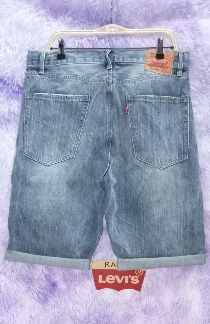 LVC 505-0217 SELVEDGE FACTORY CUT OFF SHORT, Men's Fashion, Bottoms ...