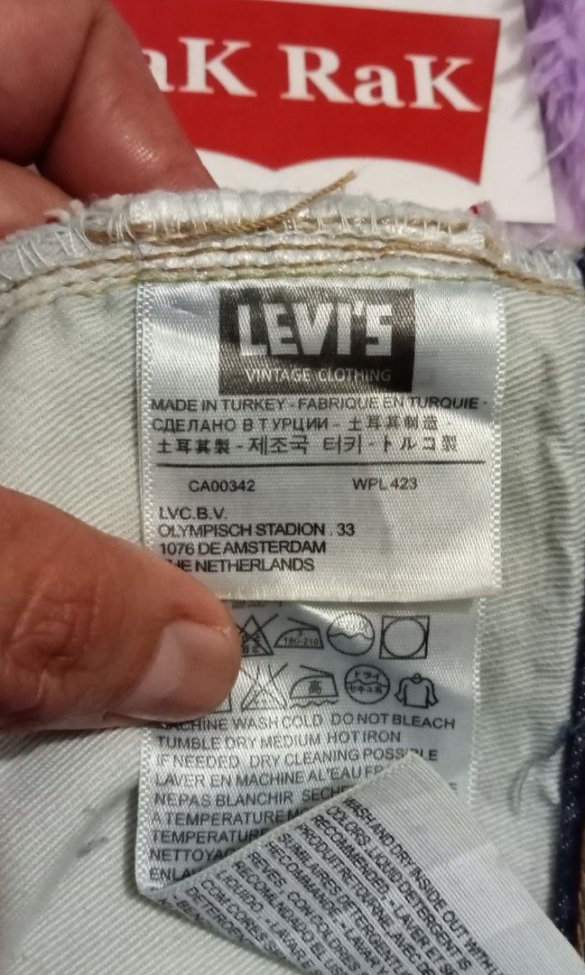 LVC 505-0217 SELVEDGE FACTORY CUT OFF SHORT, Men's Fashion, Bottoms ...