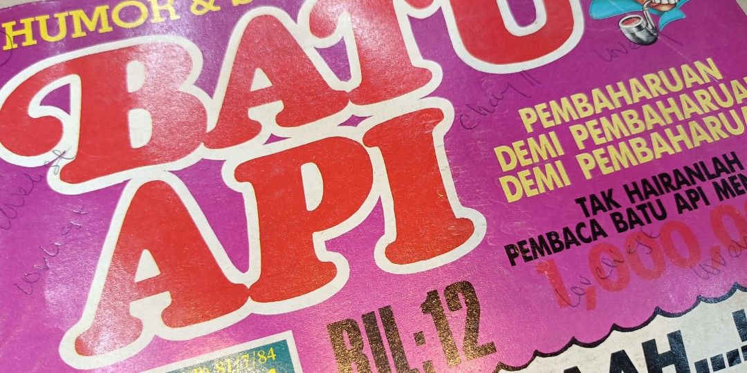 Majalah batu api vintage 1984, Hobbies & Toys, Books & Magazines ...