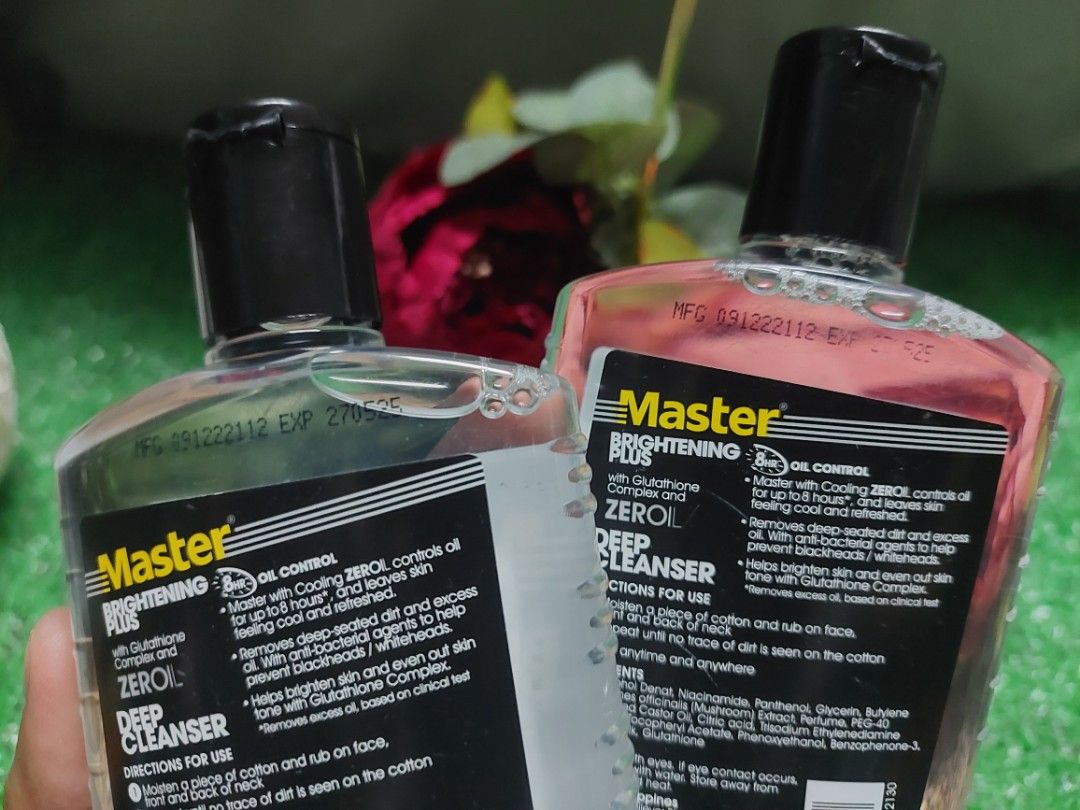 Master Brightening Plus with Glutathione Deep Cleanser 225ml, Beauty ...