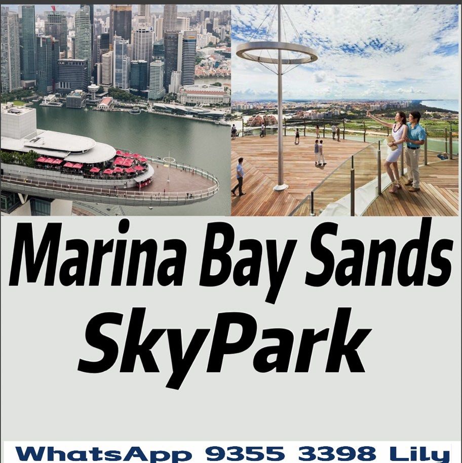 Mbs Marina Bay Sands: Sands SkyPark Observation Deck Singapore, Tickets & Vouchers, Local ...