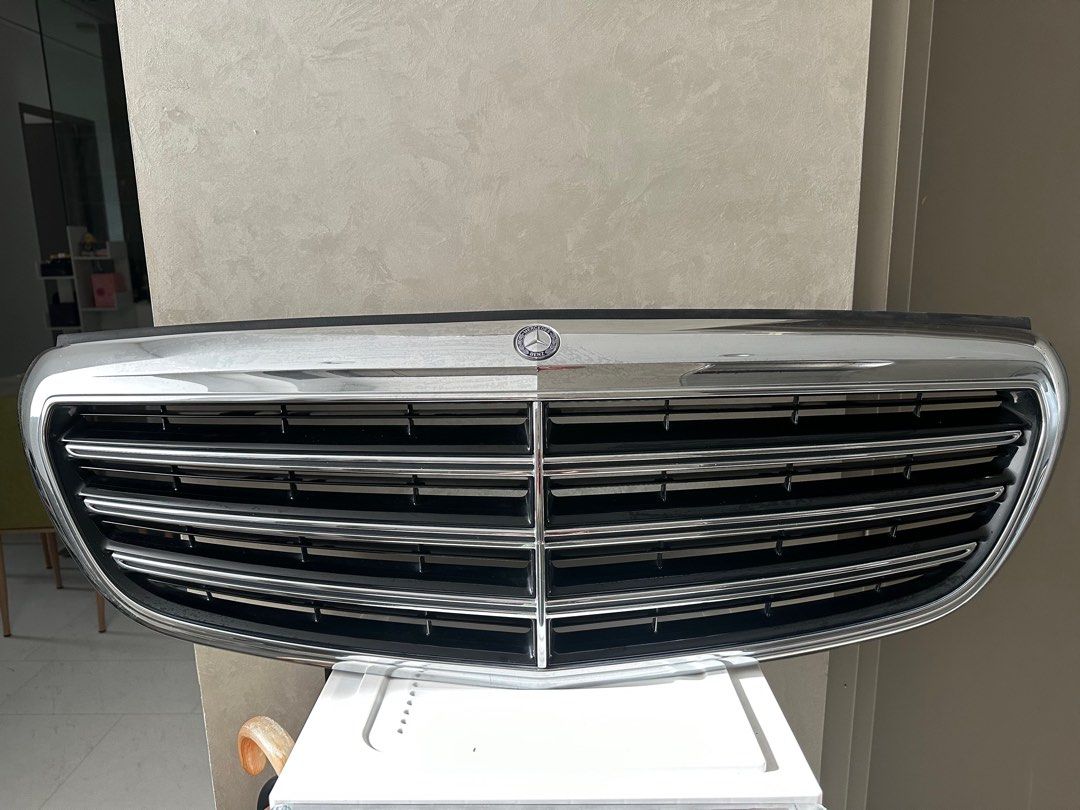 Mercedes Benz E200 front plate, Car Accessories, Accessories on Carousell