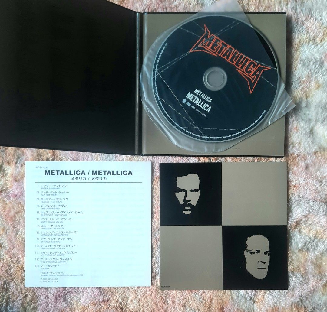 Metallica - Metallica CD, Hobbies & Toys, Music & Media, CDs & DVDs on ...
