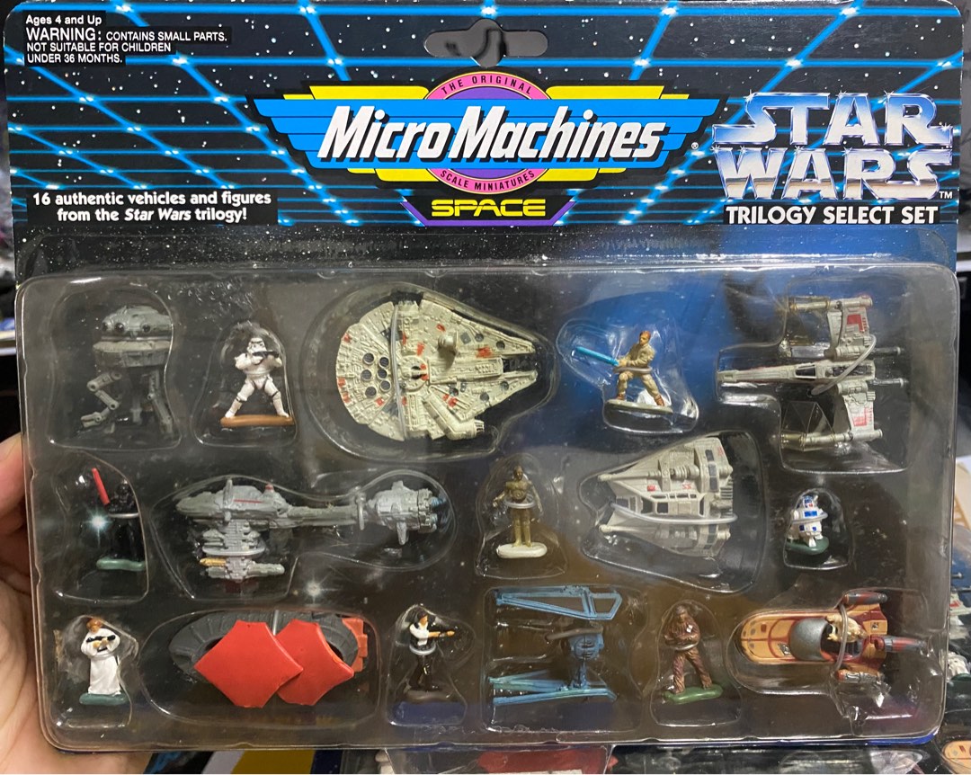 Micro Machines Star Wars Trilogy Select Set 1995年, 興趣及遊戲, 玩具 & 遊戲類 ...