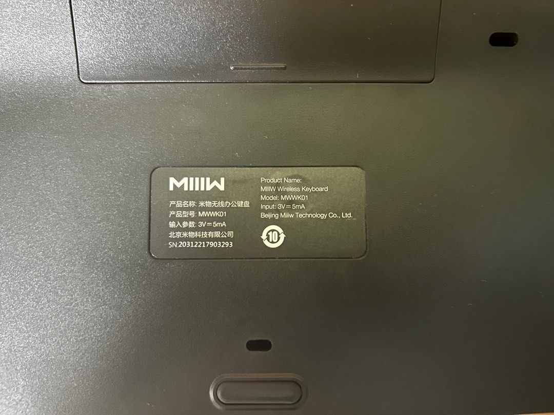 Miiw Wireless Keyboard Computers And Tech Parts And Accessories Computer Keyboard On Carousell