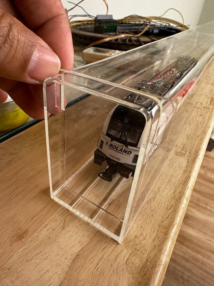 Miniature Train Arcylic Display Case For Roco, Marklin, Fleischmann ...