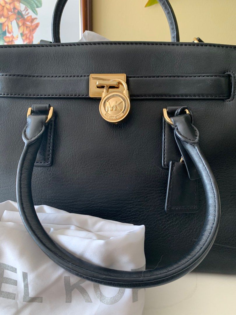 MK Michael Kors Hamilton Traveler Satchel, Luxury, Bags & Wallets on ...