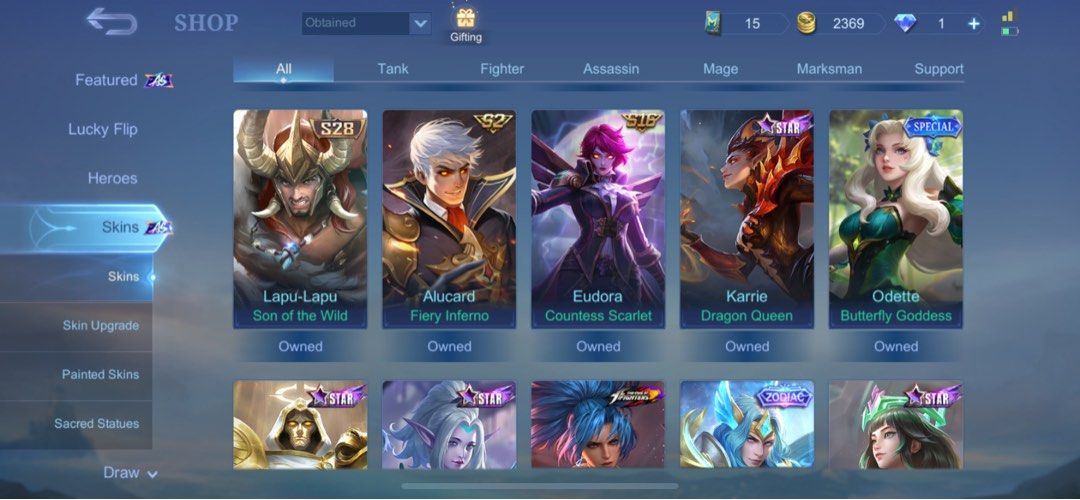 MLBB ACCOUNT, Video Gaming, Video Games, Others on Carousell