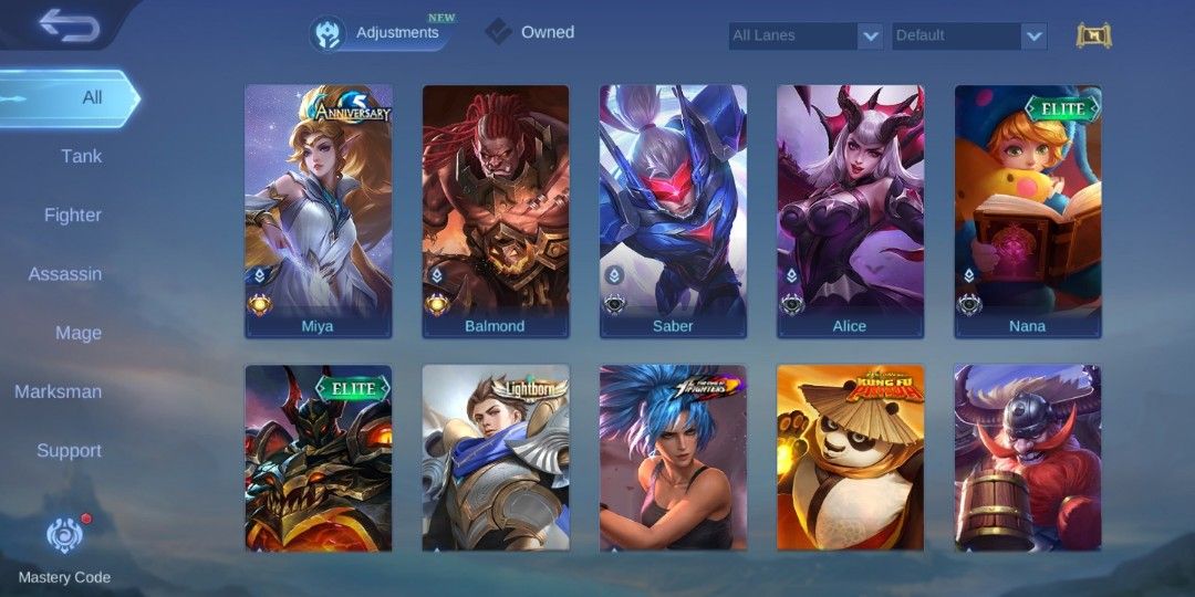 FANNY ASPIRANT ALDOUS COLLECTOR Mobile Legends Account, Video Gaming ...