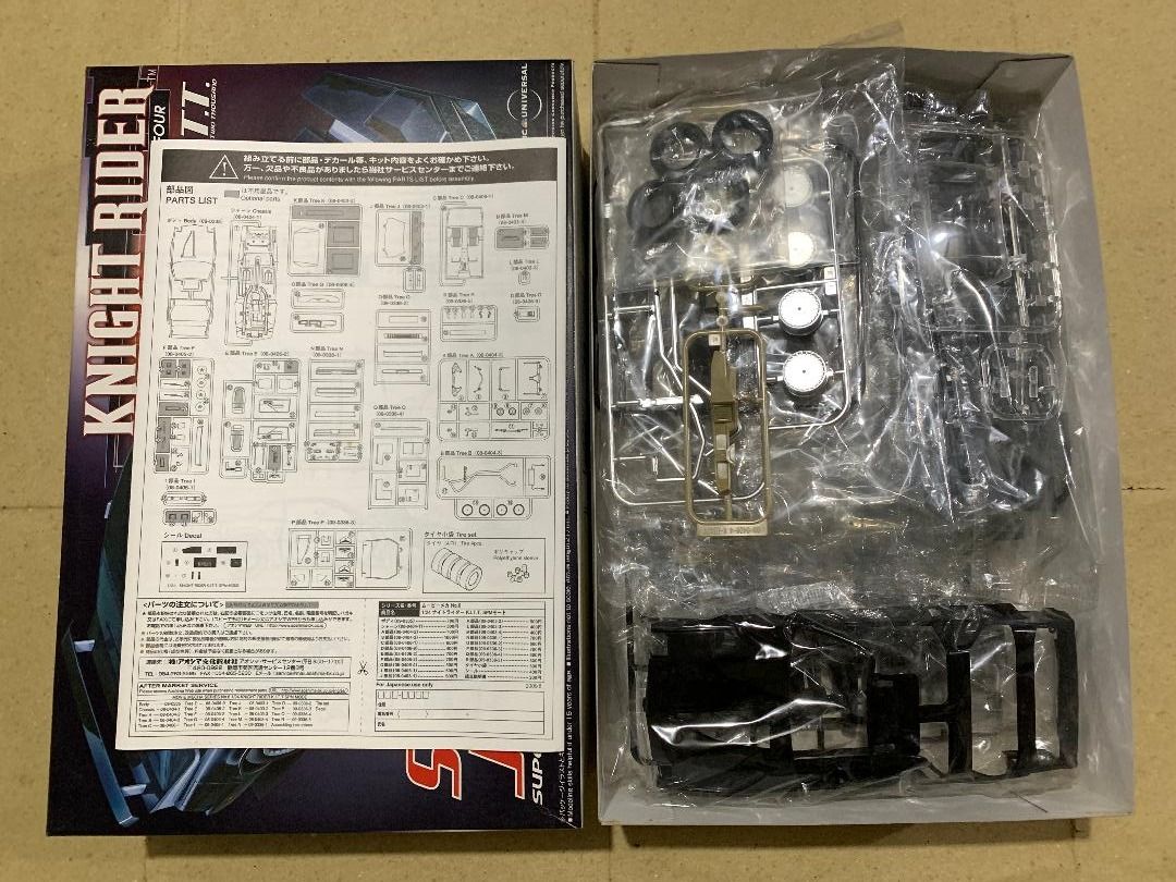 Model Kit: AOSHIMA: 1:24 Scale: KNIGHT RIDER K.I.T.T. SPM Version ...